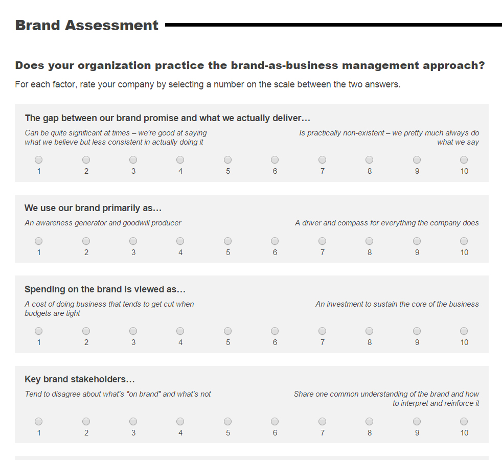 Brand Assessment - Denise Lee Yohn