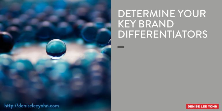 How to Determine Your Key Brand Differentiators - "Scale-Up Your Brand ...